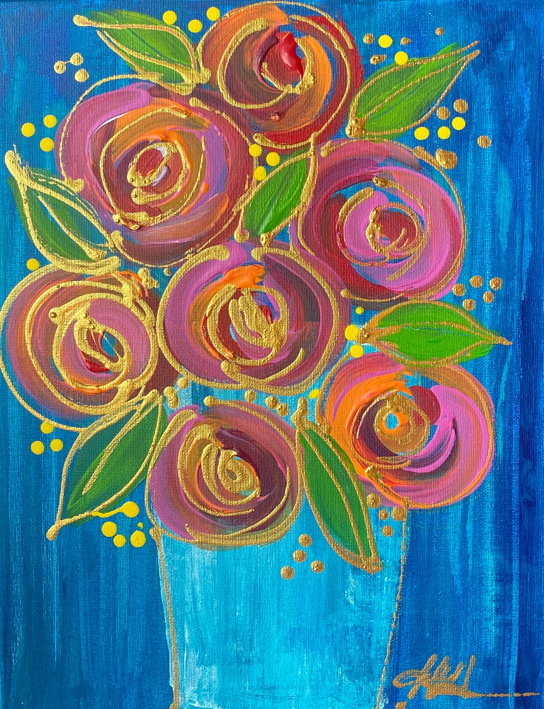 Floral 1 – Artista Anna Maria Antonini